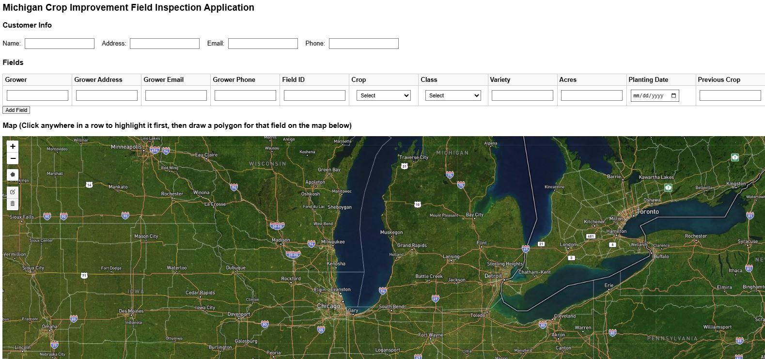 Forms - Michigan Crop Improvement Association