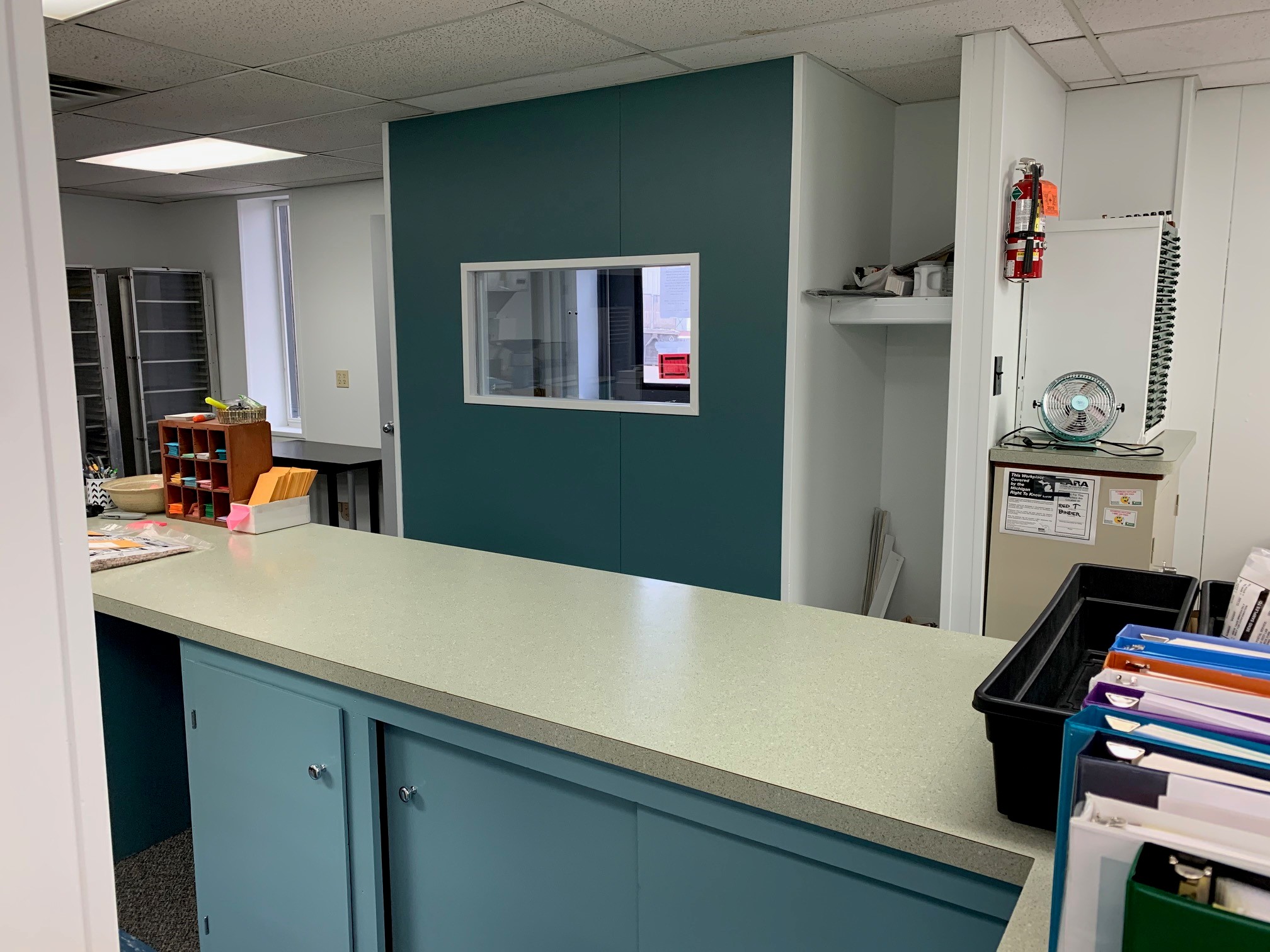 The Lab Gets Painted!